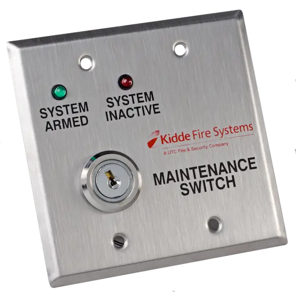 Interruptor llave mantenimiento Kidde 76-600000-200 | DP-FIRE