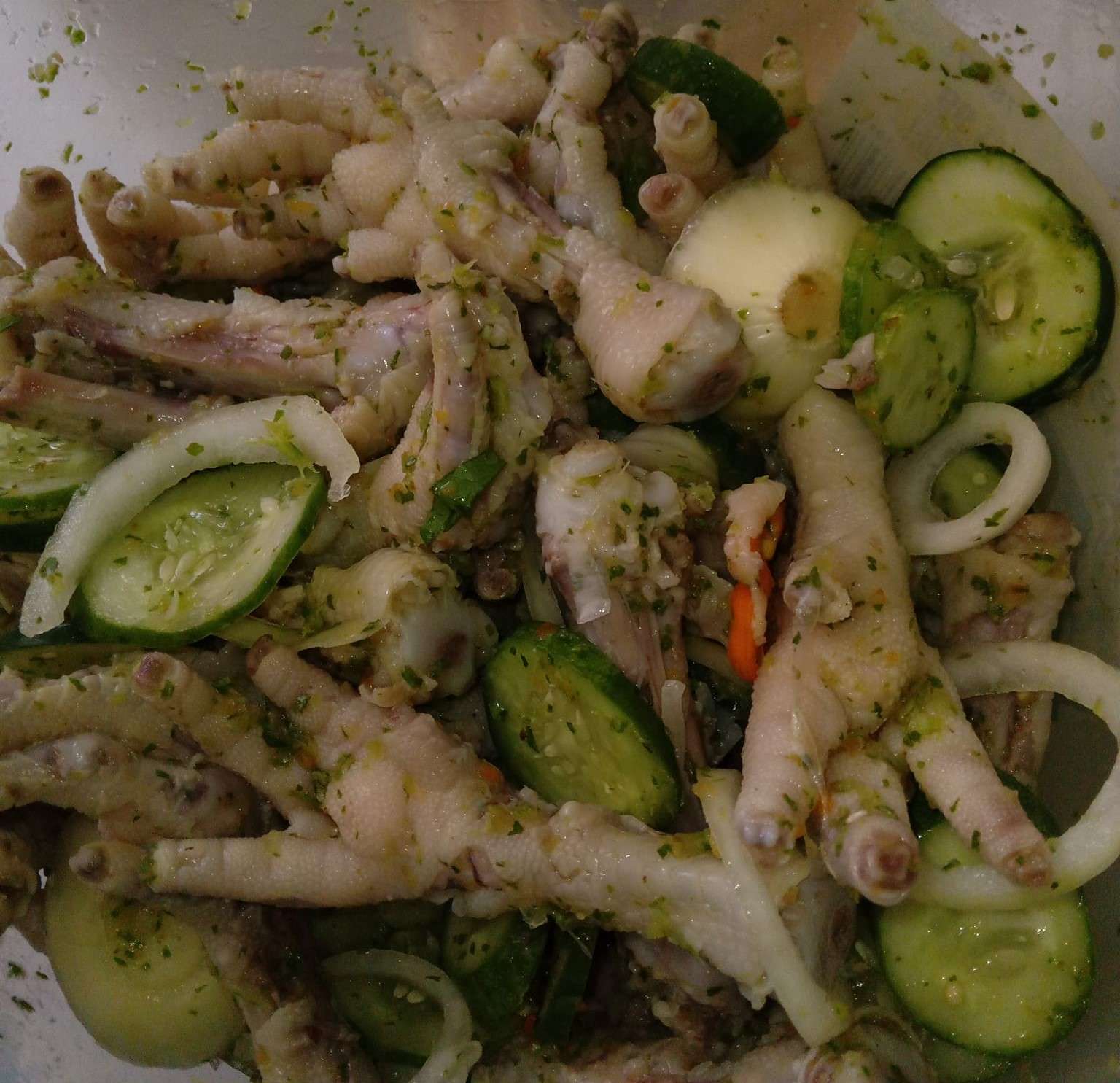 Trinidad Chicken Foot Souse - Caribbean Soul Food