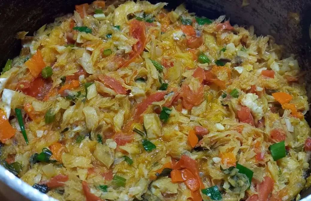 A Quick Caribbean Stew Saltfish Recipe - Caribbean Soul Food
