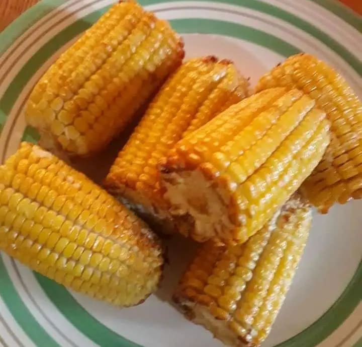Air Fryer Caribbean Styled Roast Corn Recipe - Caribbean Soul Food