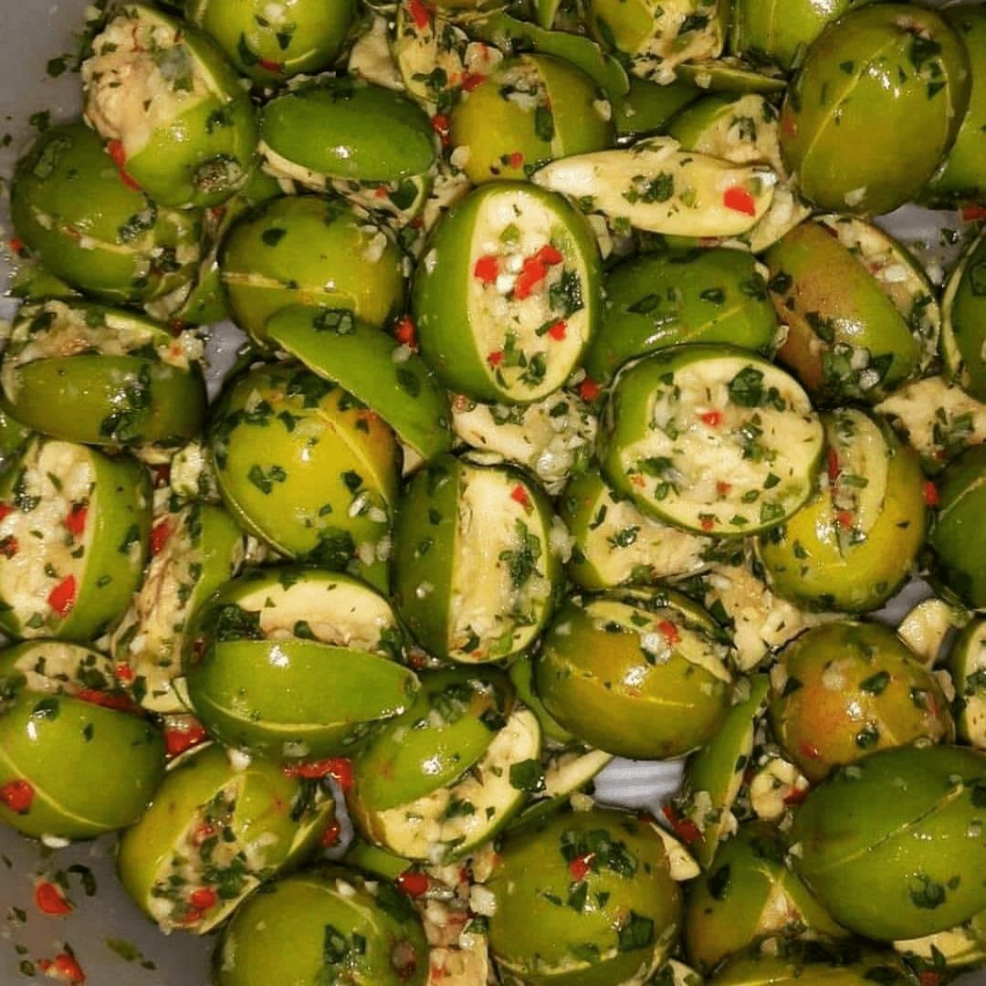Tasty Trini Plum Chow Recipe - Caribbean Soul Food