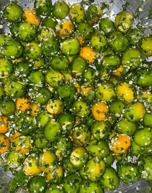 Tasty Trini Plum Chow Recipe - Caribbean Soul Food