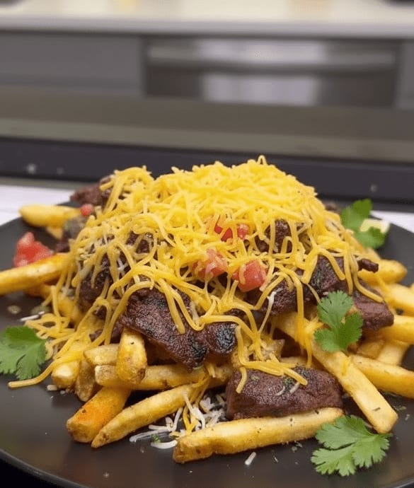 The Most Delicious Oxtail Loaded Fries - Caribbean Soul Food