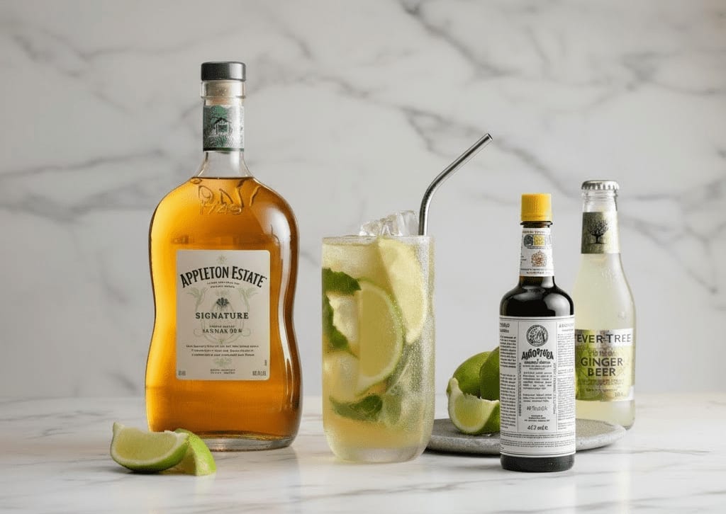 How To Make Jamaican Mule- A Tropical CockTail Recipe - Caribbean Soul Food