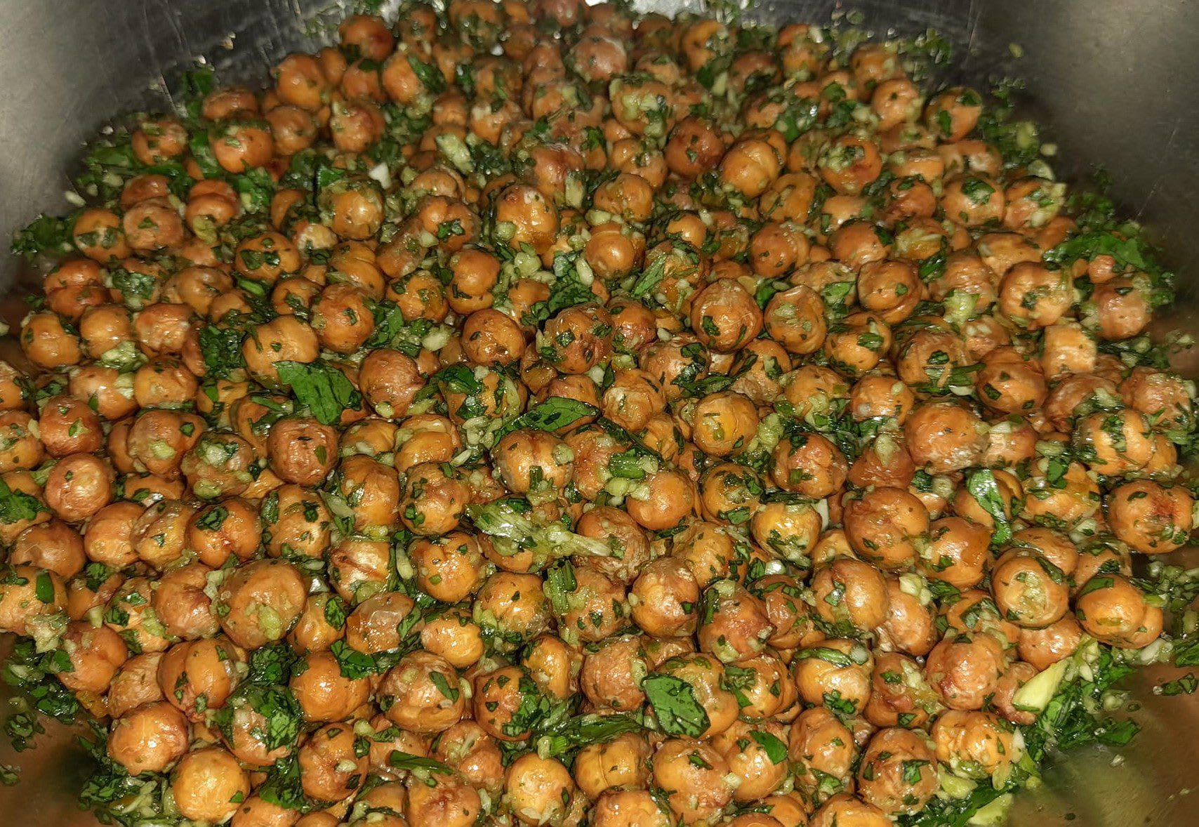 Trinidad's Spicy Fried Channa Recipe - Caribbean Soul Food