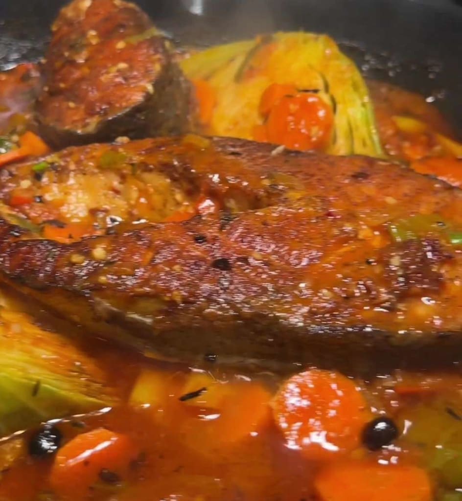 Brown Stew Fish Recipe - Caribbean Soul Food