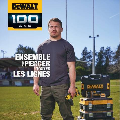 Antoine Dupont, new face of DEWALT | SPORTFIVE - sportsmarketing agency