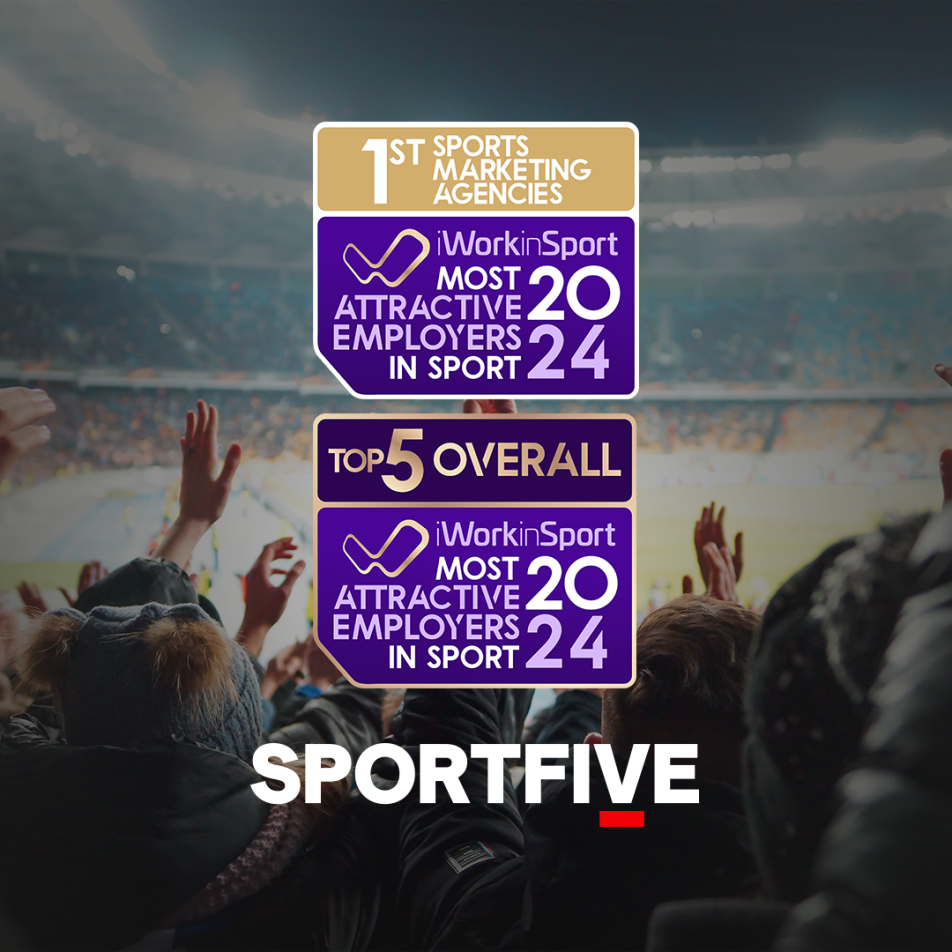 SPORTFIVE win Most Attractive Sports Marketing Agency | SPORTFIVE ...