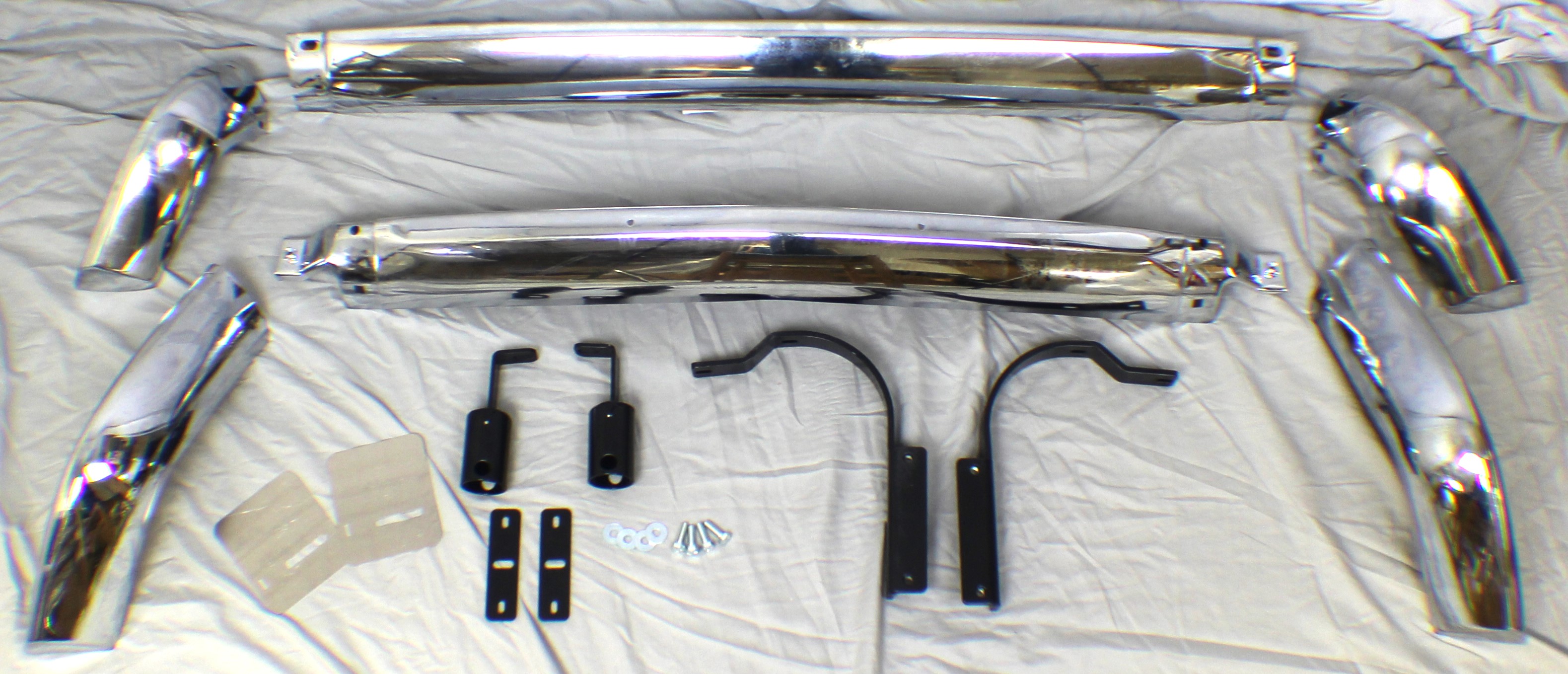 BluntTech Industries & 2002 Short Euro Chrome Bumper Set w/ Late Model ...