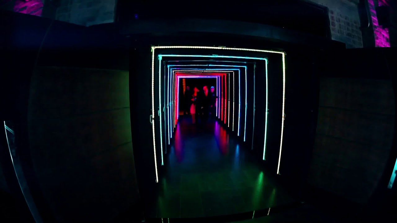 Túnel de led | Mídias Inovadoras
