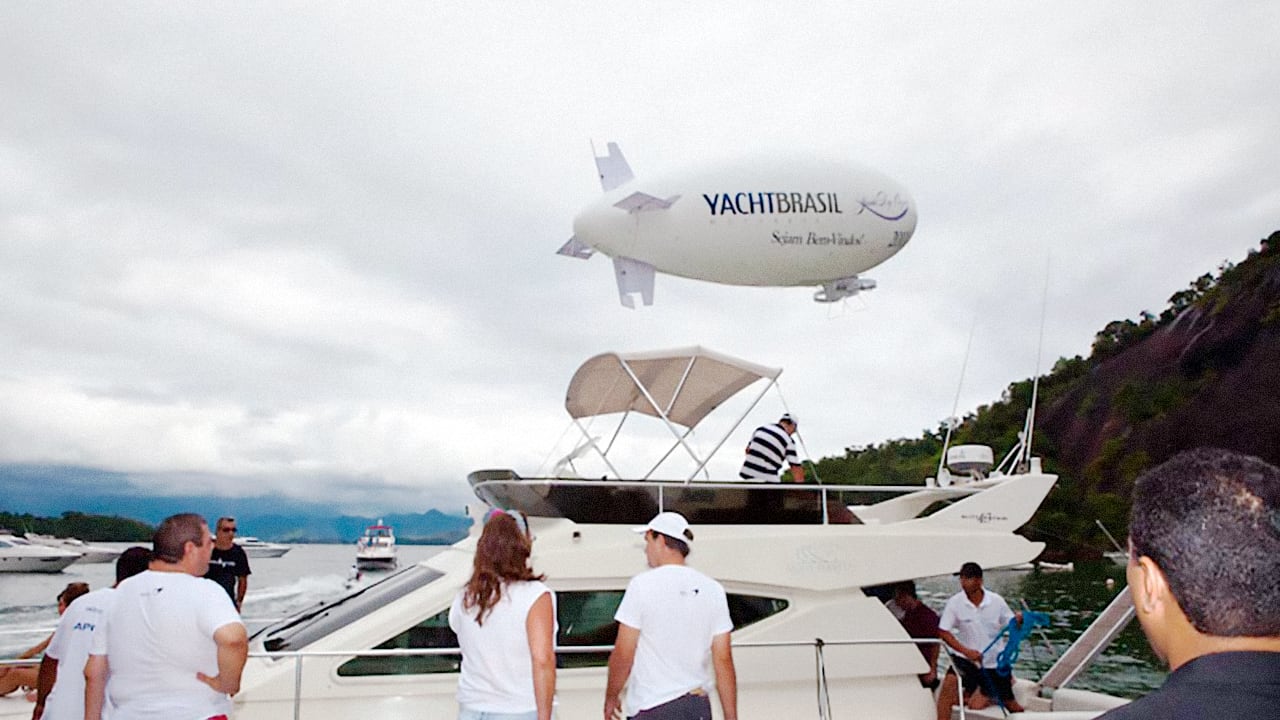 Dirigível publicitário: conheça | Mídias Inovadoras