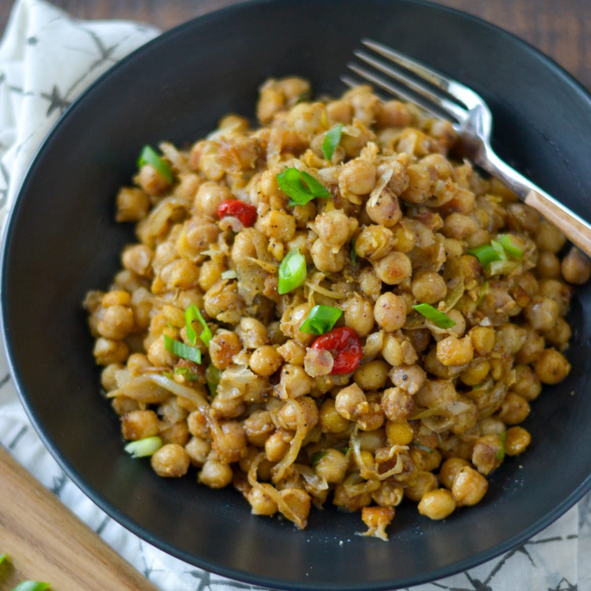 Guyanese boil & fry channa (chickpeas) » Alica's Pepperpot
