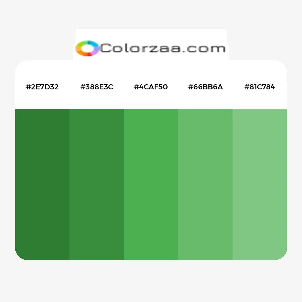 Tropical Rainforest Color Palette | 30 Lush Combinations | ColorZaa
