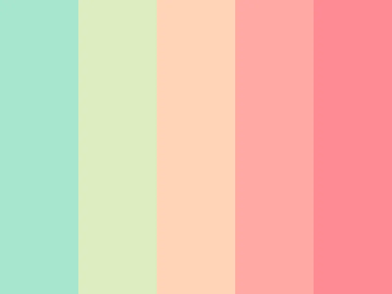 Spring Bloom Color Palette | 30 Fresh Floral Color Combinations | ColorZaa