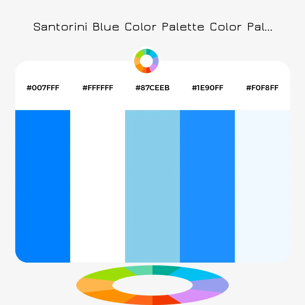 Mediterranean Summer Color Palette | ColorZaa