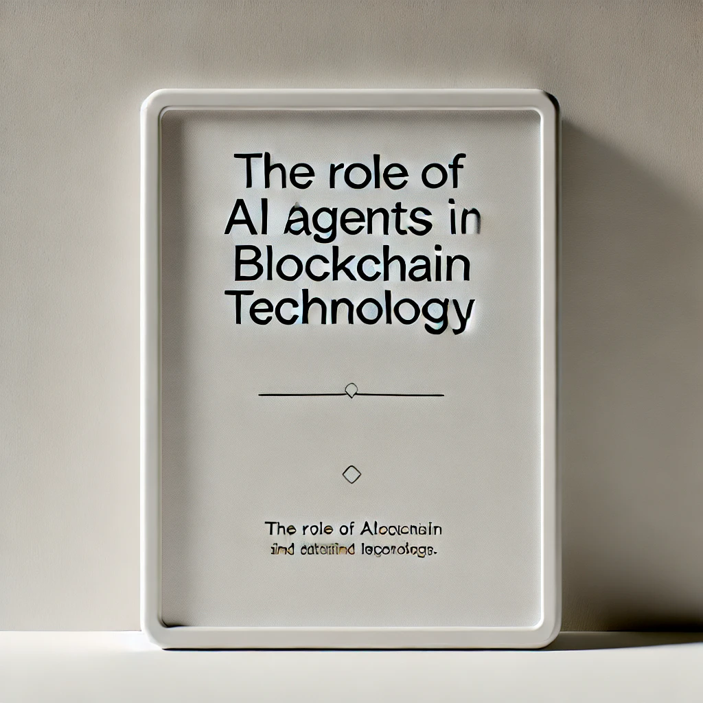 The role of AI Agents In Blockchain technology | t2.world