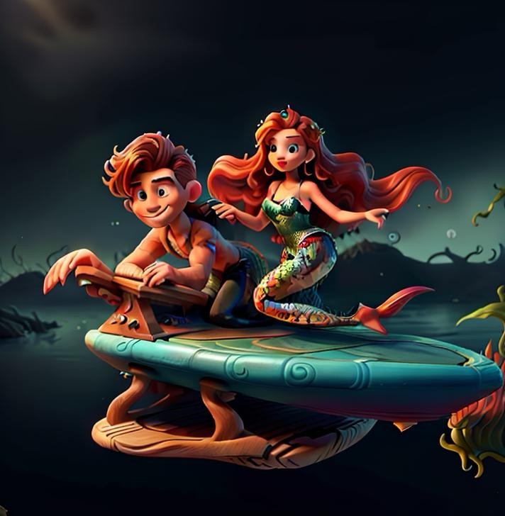 The Mermaid Layla and Majnu: | t2.world
