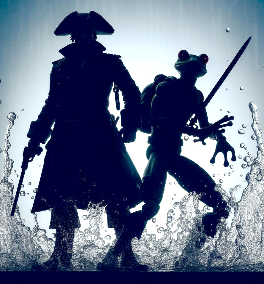 The Pirate King and the Augmented Frogman | t2.world