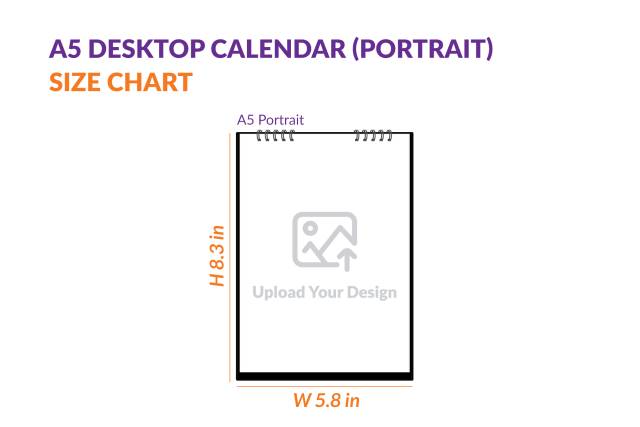 A5 Desktop Calendars (Portrait) - Buy Desk Calendars Online At Best ...