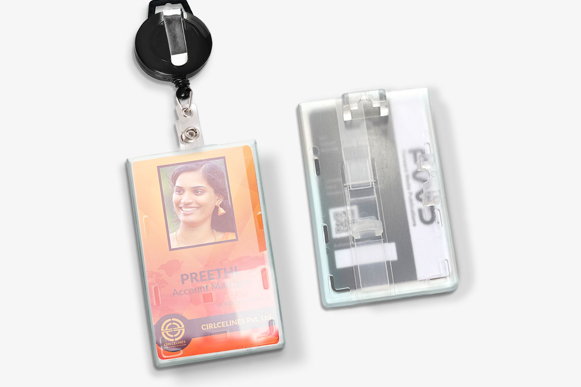 ID Card & Premium ID Holder Combo - Custom Print ID Cards Online ...