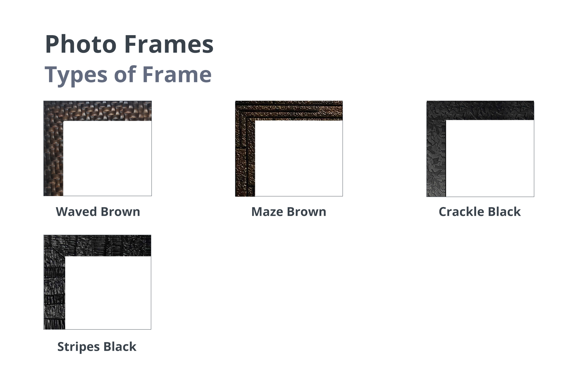 close With Nature2 12x18 Photo Frames Design | Customize Online | Printo