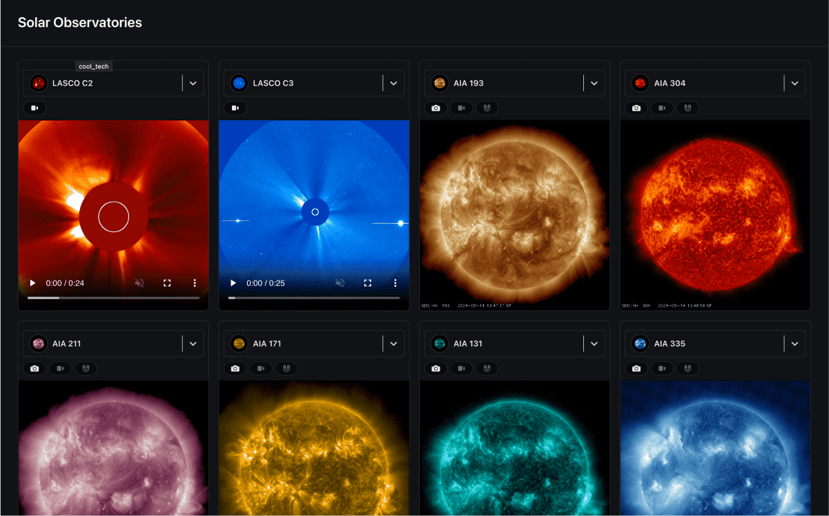 GalaxOS | Live Space Weather For Professionals