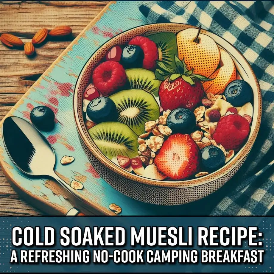 Cold Soaked Muesli Recipe: A Refreshing No-Cook Camping Breakfast