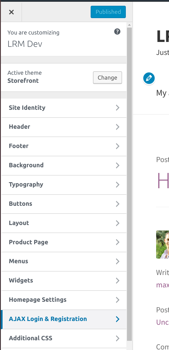 How to add custom JS – AJAX login registration modal Docs