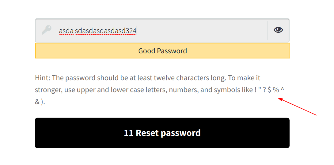 Password reset tweaks – AJAX login registration modal Docs