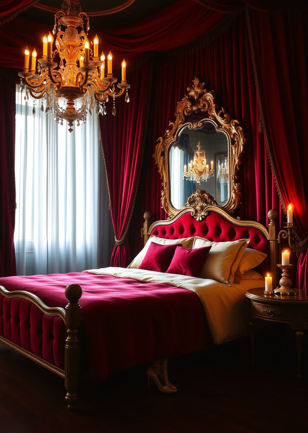 Opera Aesthetic Bedroom Drama 2026 – Opulent Sleep 5M Saves! | Elegance ...