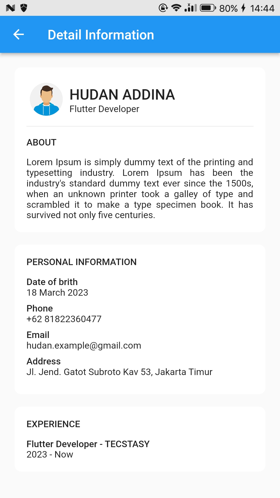 GitHub - AnotherKaby/flutter_simple_biodata