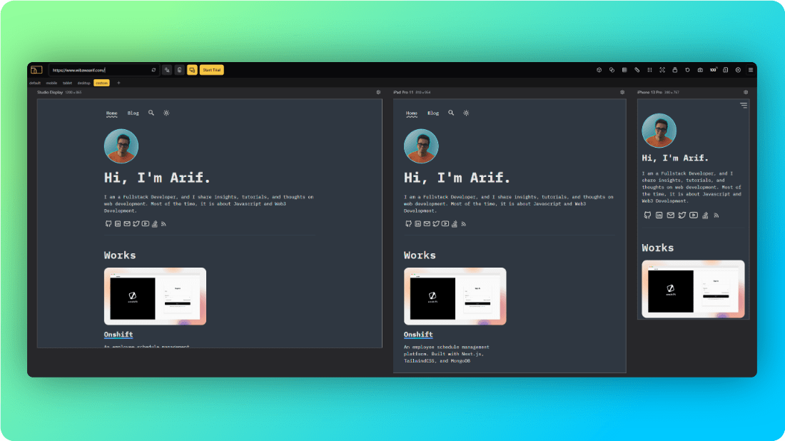 Responsive Screen Testing Using This Chrome Extension | Arif Wibawa