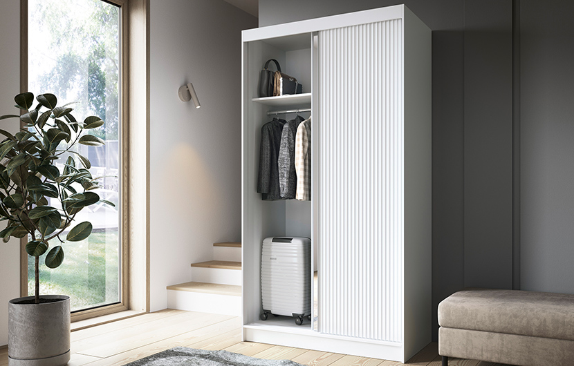 Biancco II with a mirror 60x120 cm Poznaj pozosta e 148 Wardrobes with sliding doors