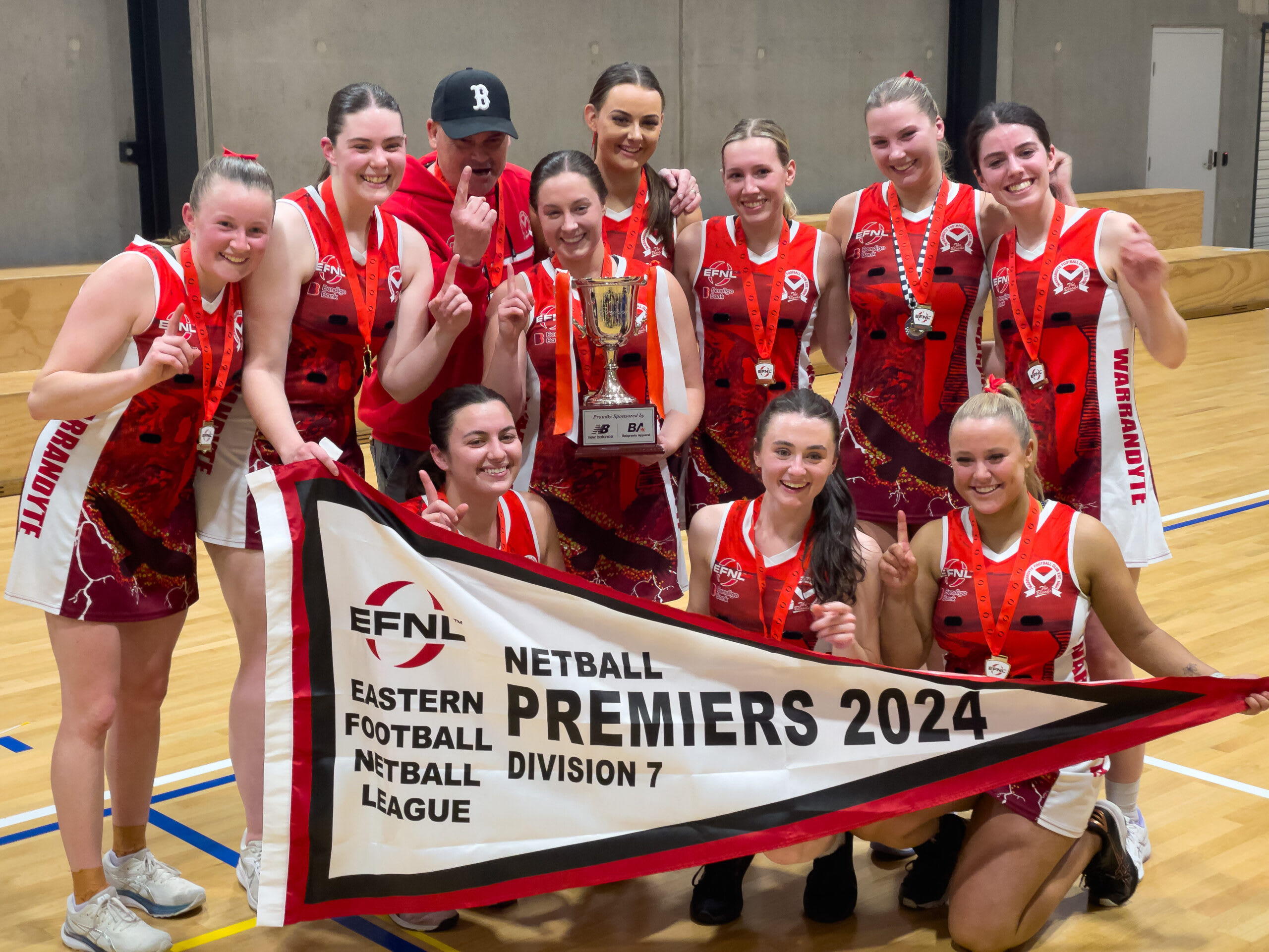 Premiership win for WFC Swans netball team - Warrandyte Netball Club