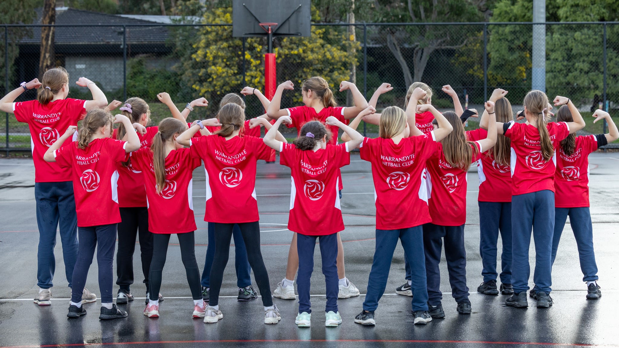 New training tops for Spring 2024 - Warrandyte Netball Club