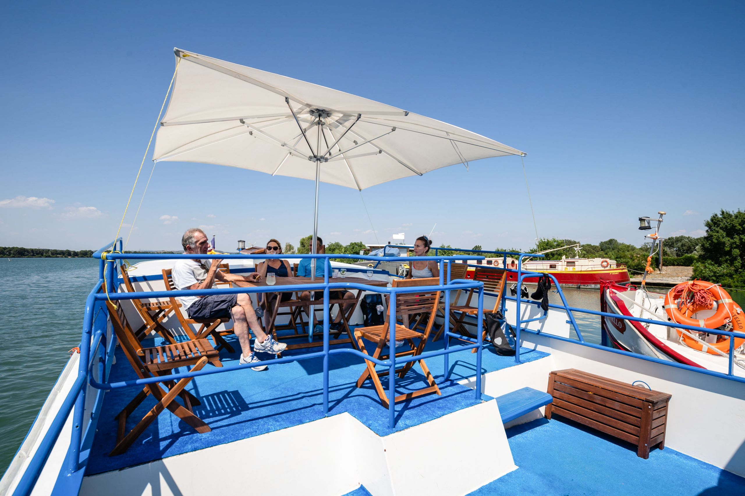 Caprice, river barge in France | Girolibero