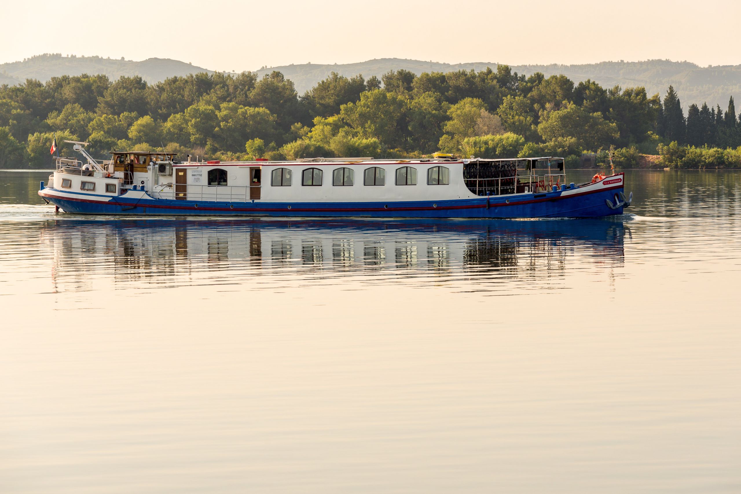 Organized bike and barge tours in France