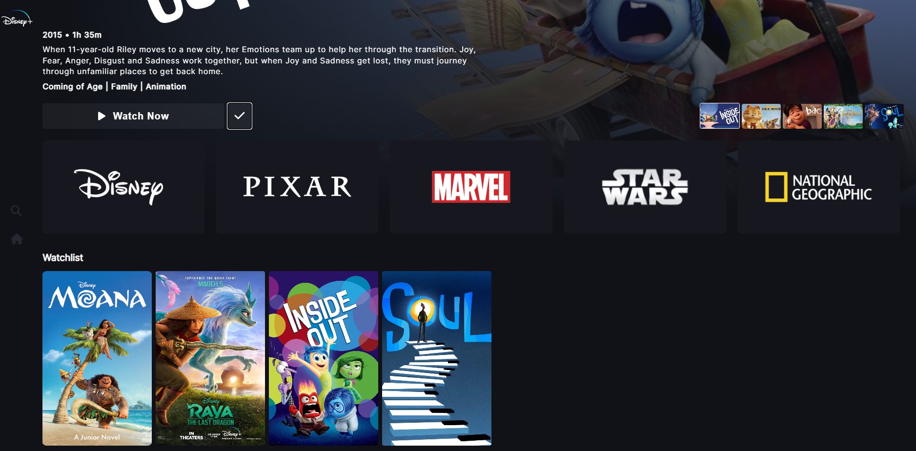 GitHub - TanyaGr9191/disneyPlus-clone: The app allows to browse through a collection of movies ...