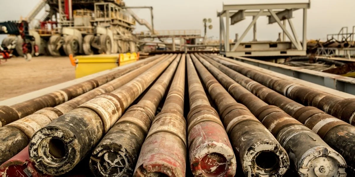 Drill Pipes in Oil Field | Oilfield