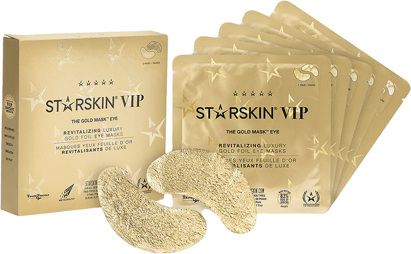 The Gold Mask™ VIP Revitalizing Luxury Coconut Bio-Cellulose Face Mask ...