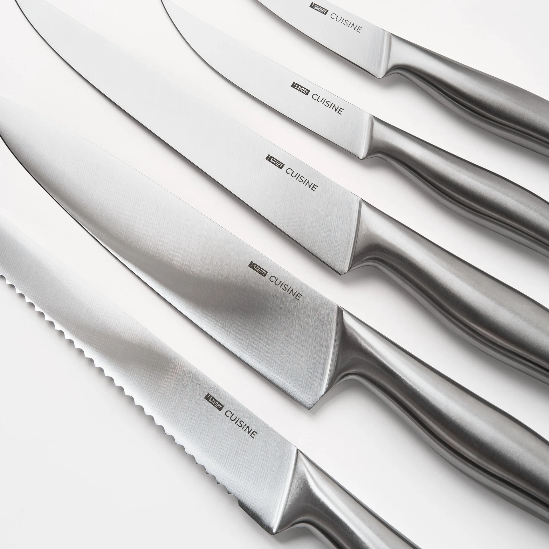 Knivset 5 delar CUISINE Silver från SAVORY | Åhléns
