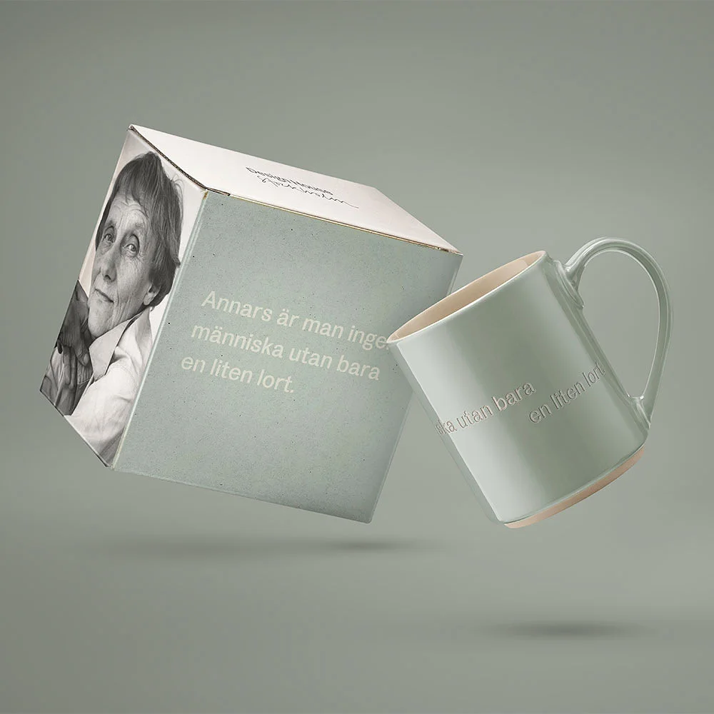 Astrid Lindgren Mugg Ljusblå från Design House Stockholm | Åhléns