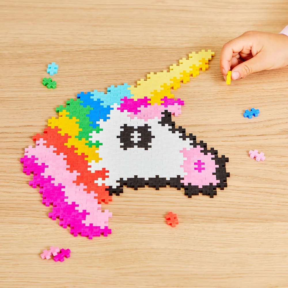 PLUS PLUS Puzzle By Number Unicorn 250pcs från PLUS PLUS | Åhléns