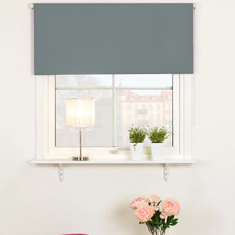 Rullgardin, mörkläggande Grey från Kirsch | Åhléns