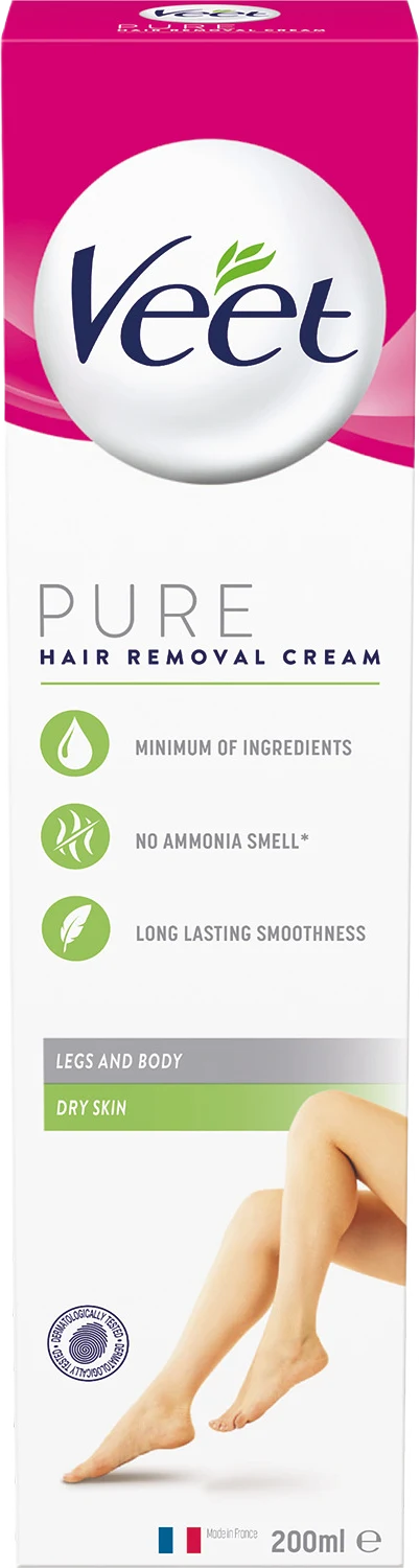Veet Pure Hårborttagningskräm Torr hud från Veet | Åhléns
