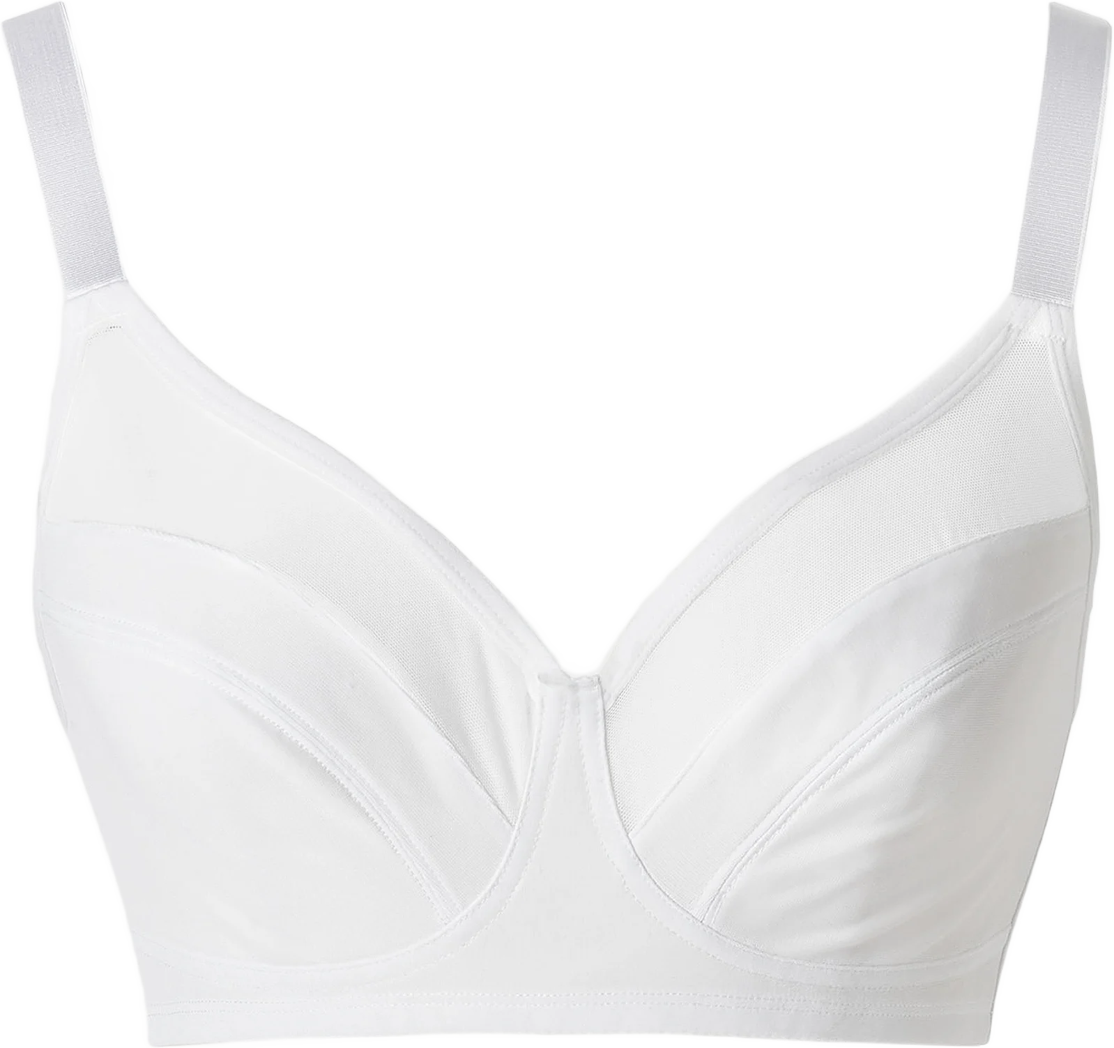 Mjuk BH med mesh ANITA Offwhite från Åhléns | Åhléns