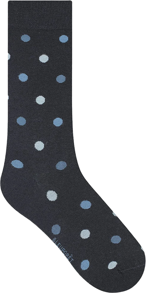 Prickig bomullssocka Noir/Gris från BleuForêt | Åhléns