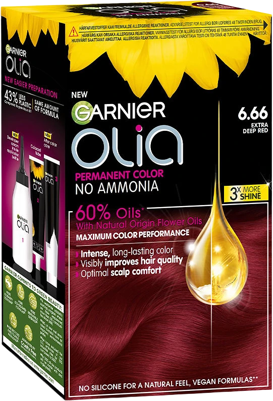 Olia Permanent Color 6.66 Carmin Eclatant från Garnier | Åhléns