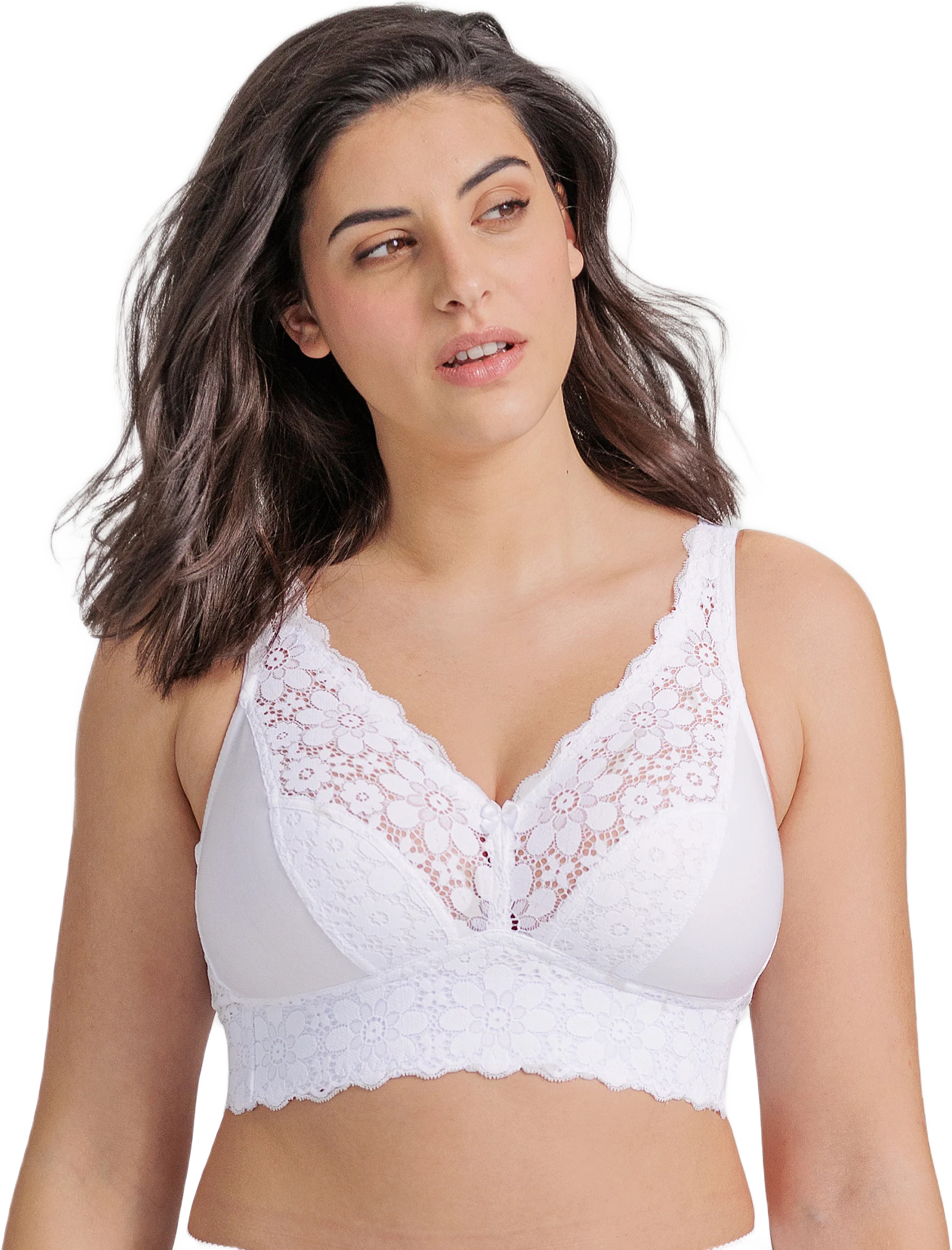 Lace Dreams Bh Utan Bygel vit från Miss Mary of Sweden | Åhléns