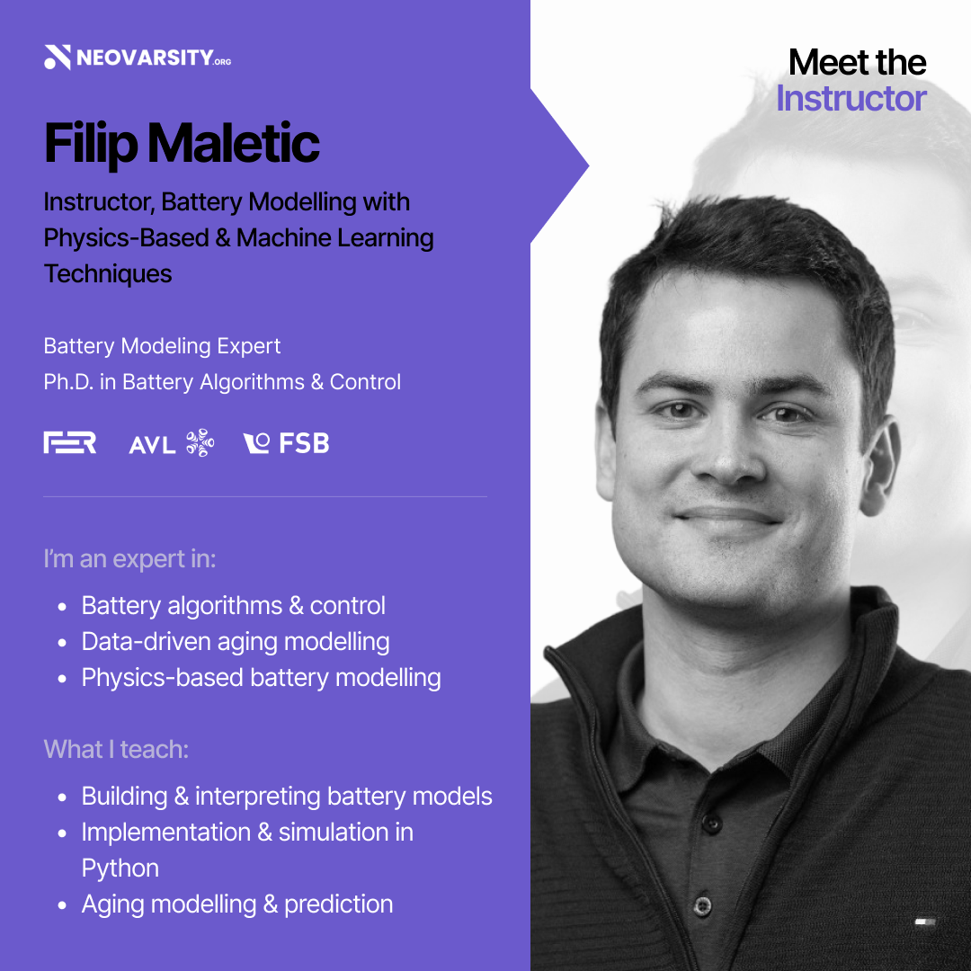 Announcing Our New Course: Battery Modeling with Physics-based and ...